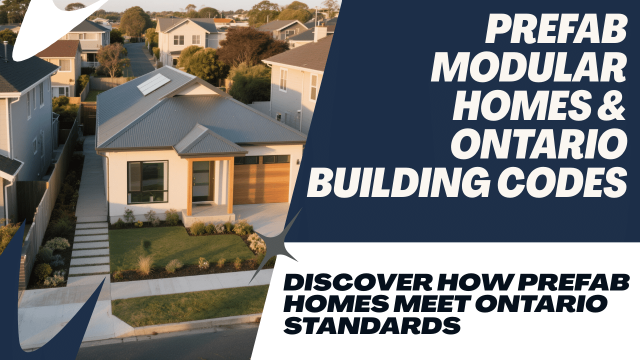 How do Prefab Modular Homes Meet Ontario Building Codes? - Myowncottage.ca